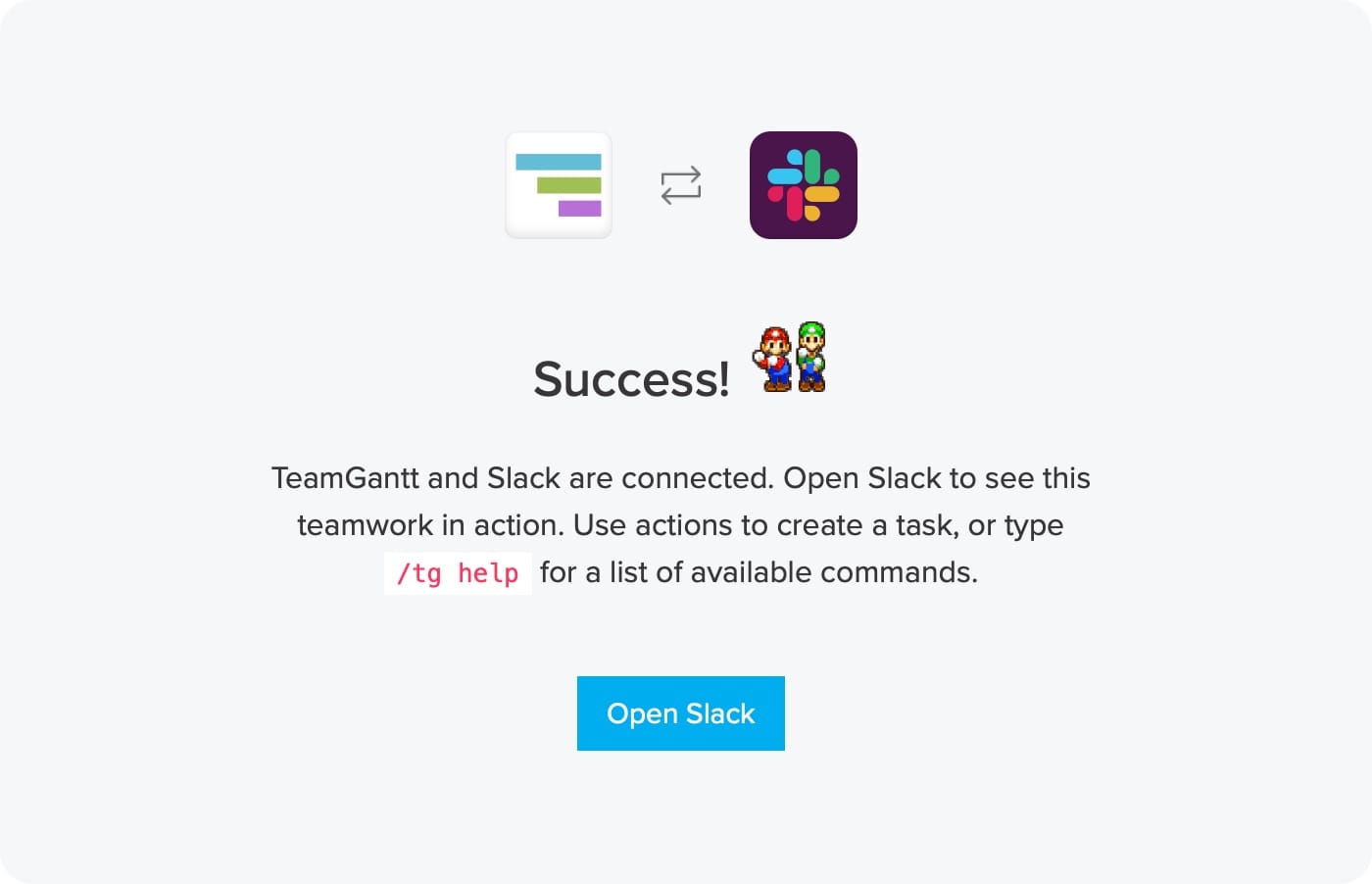 Slack Integration for TeamGantt: Manage projects without leaving Slack