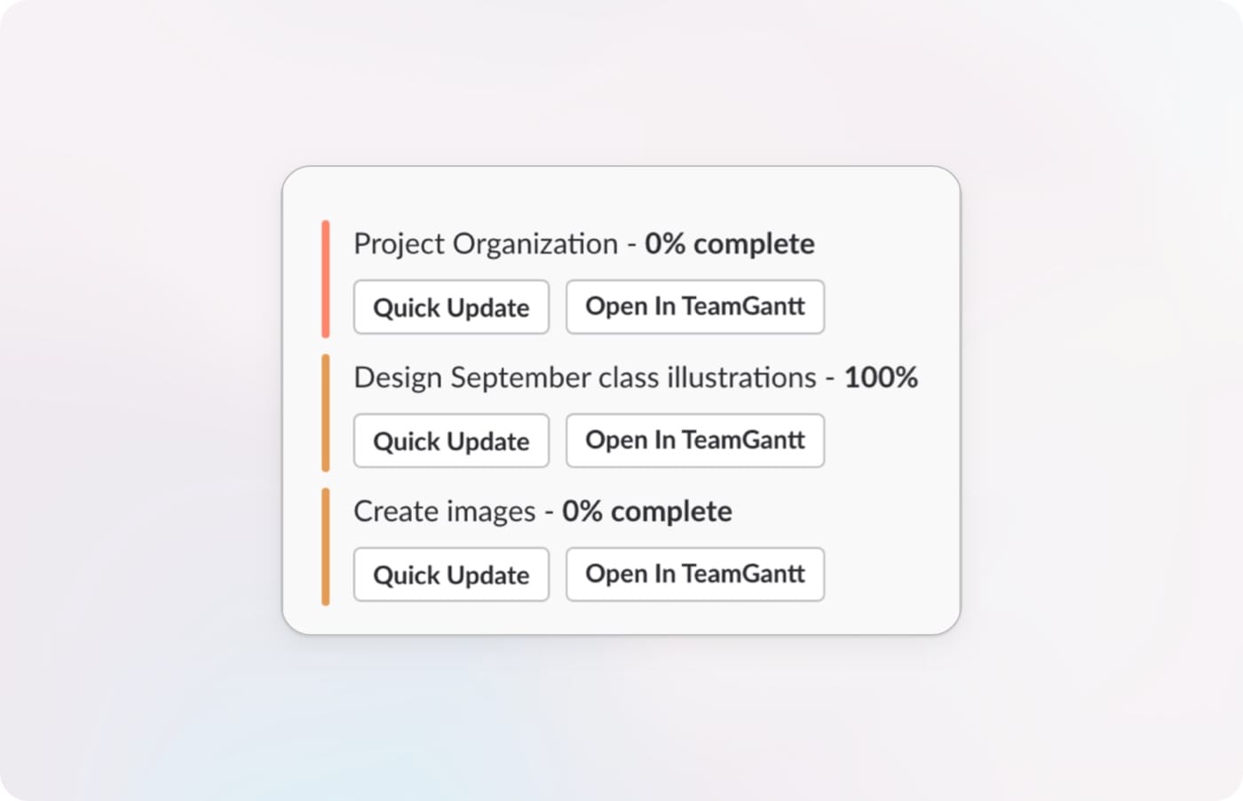 Slack Integration for TeamGantt: Manage projects without leaving Slack