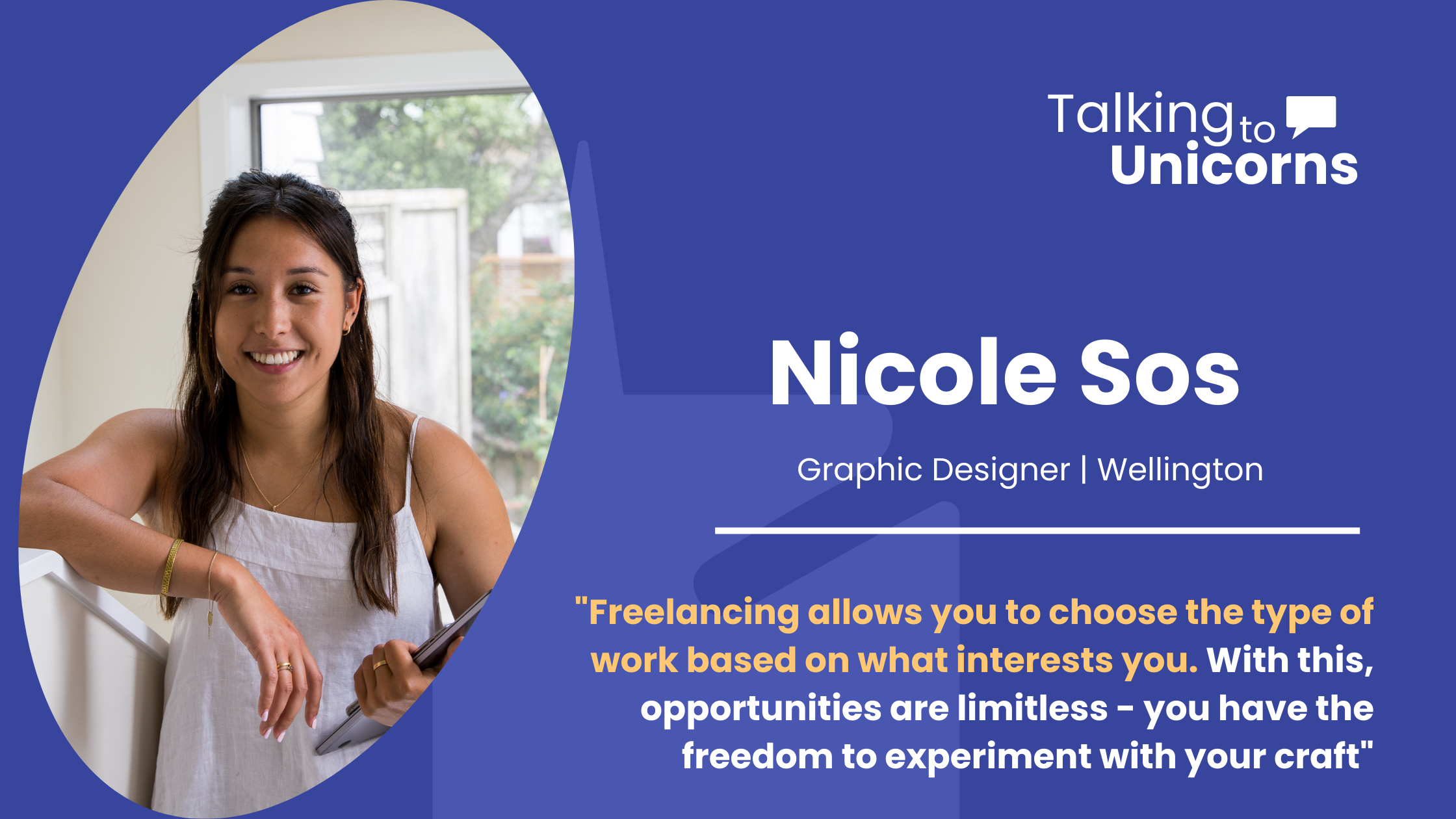 Getting to know - Nicole Sos | Unicorn Factory