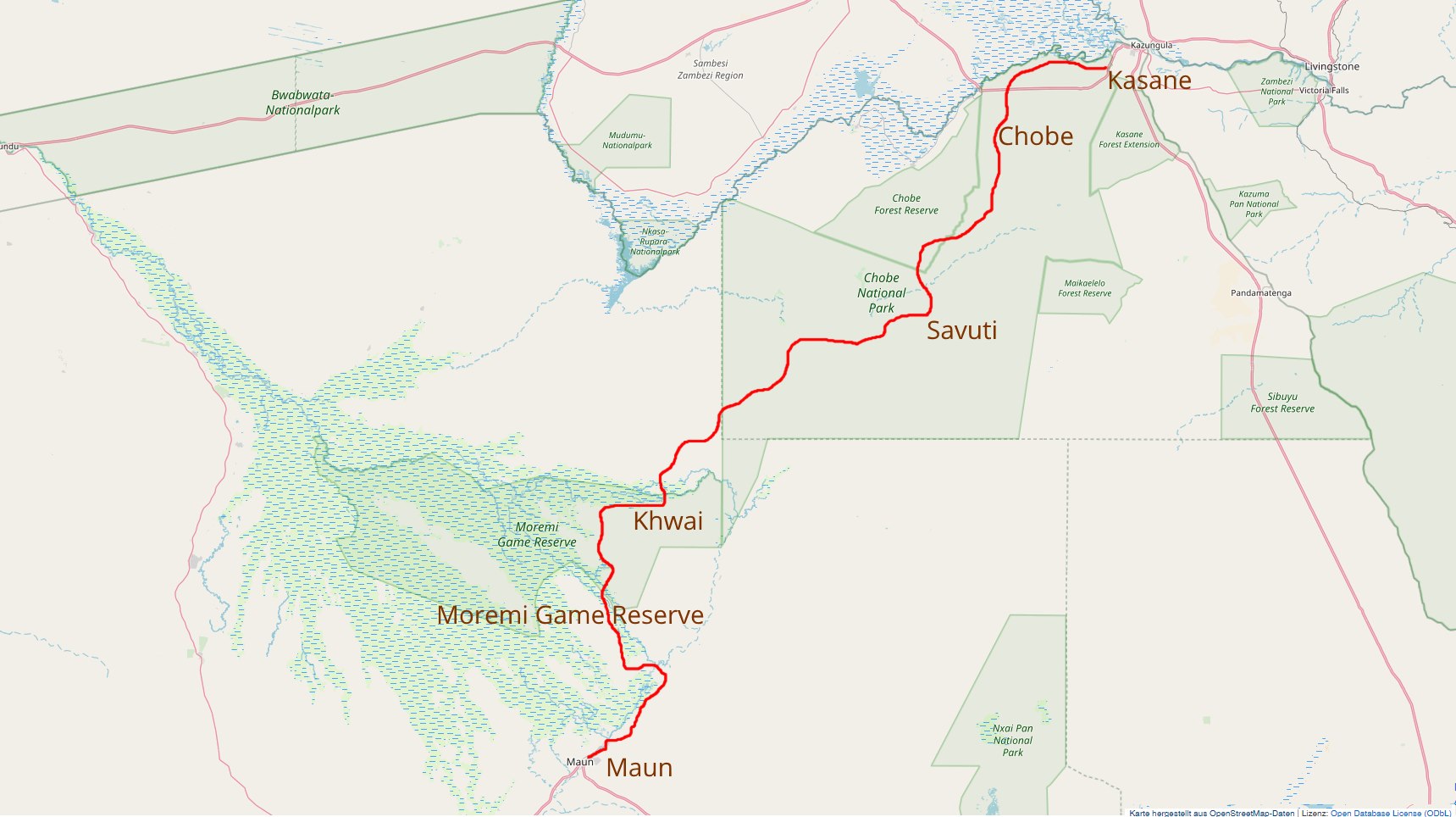 Off-road Safari Botswana | Camping Safari Hippo Route