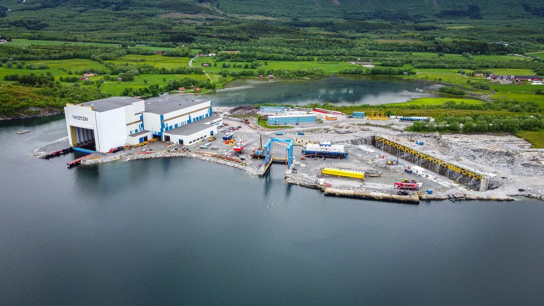 Westcon Yards | Anlegg: Ølen - Florø - Karmsund - Helgeland