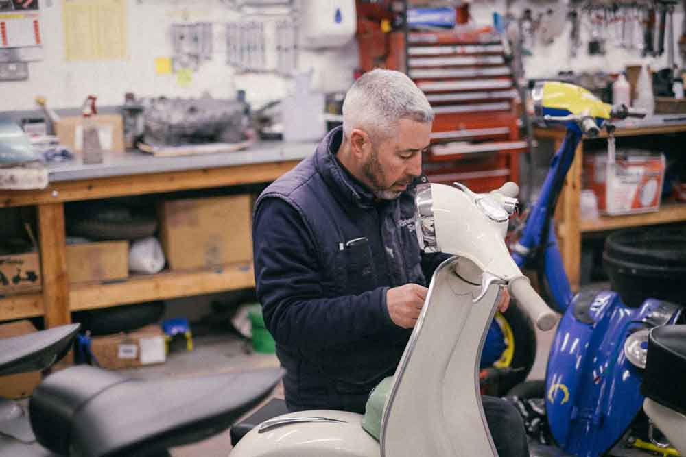 Vintage Scooter Restoration & Repairs & Electric Scooter Sales