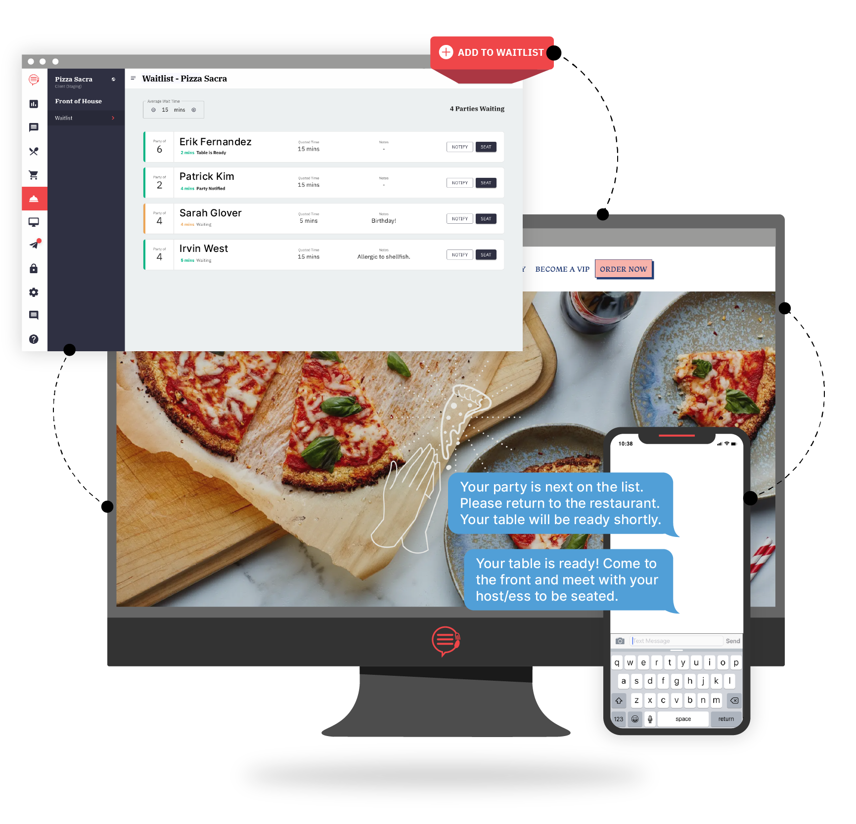 Popmenu Waitlist Management Software