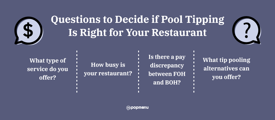 The ethics of tip pooling in restaurants