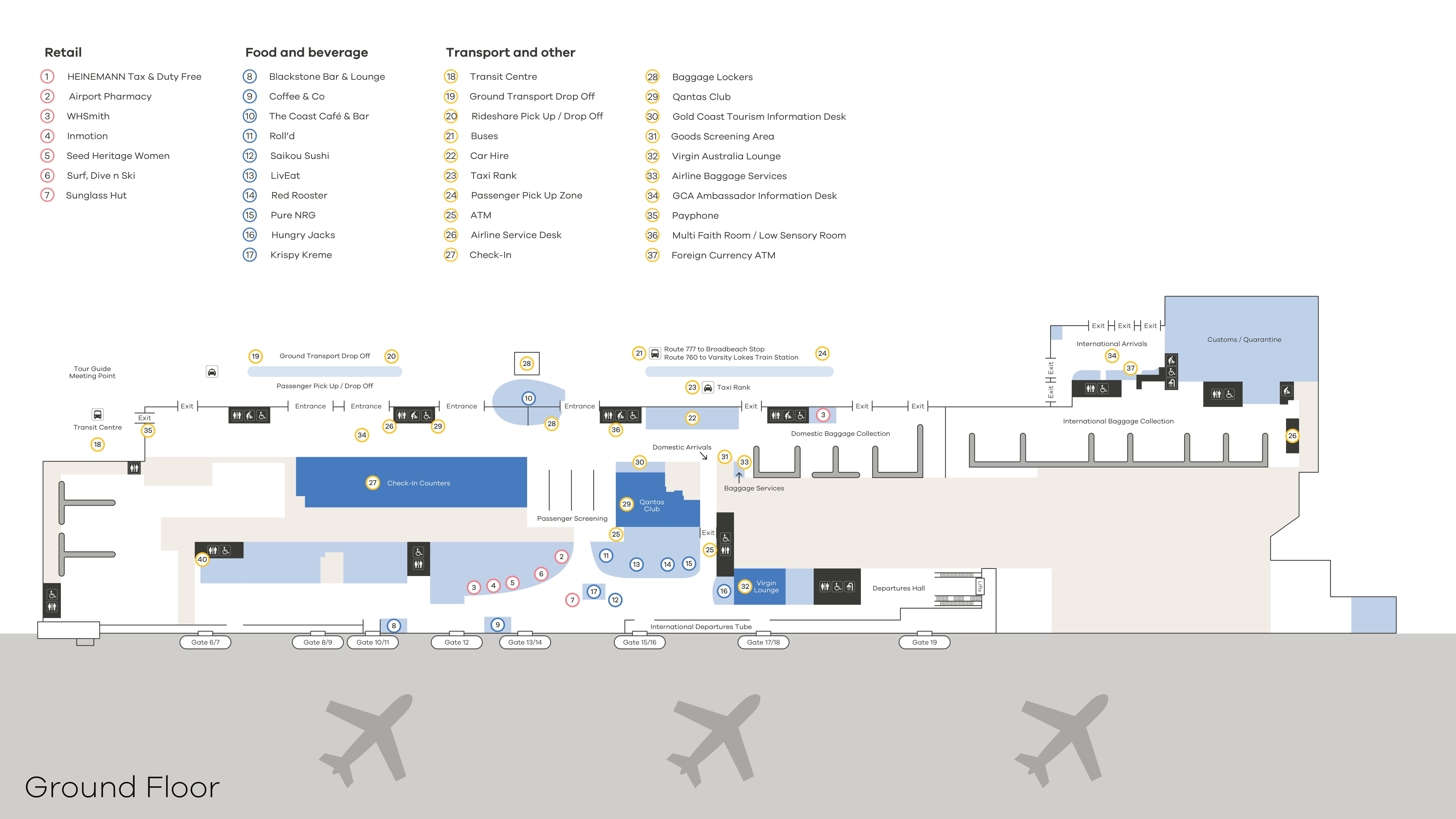 Terminal Map