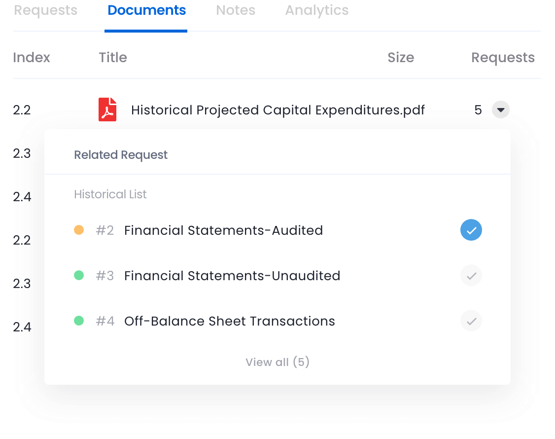 M&A Due Diligence Software with Pre-Built Templates