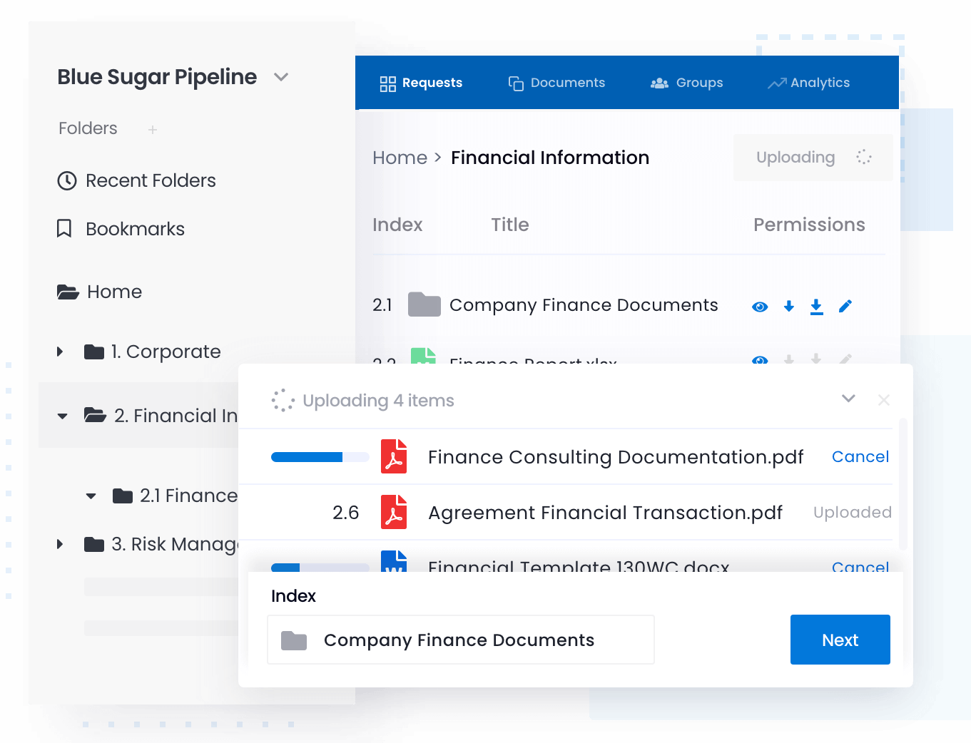 Due Diligence & Deal Management Software for Private Equity