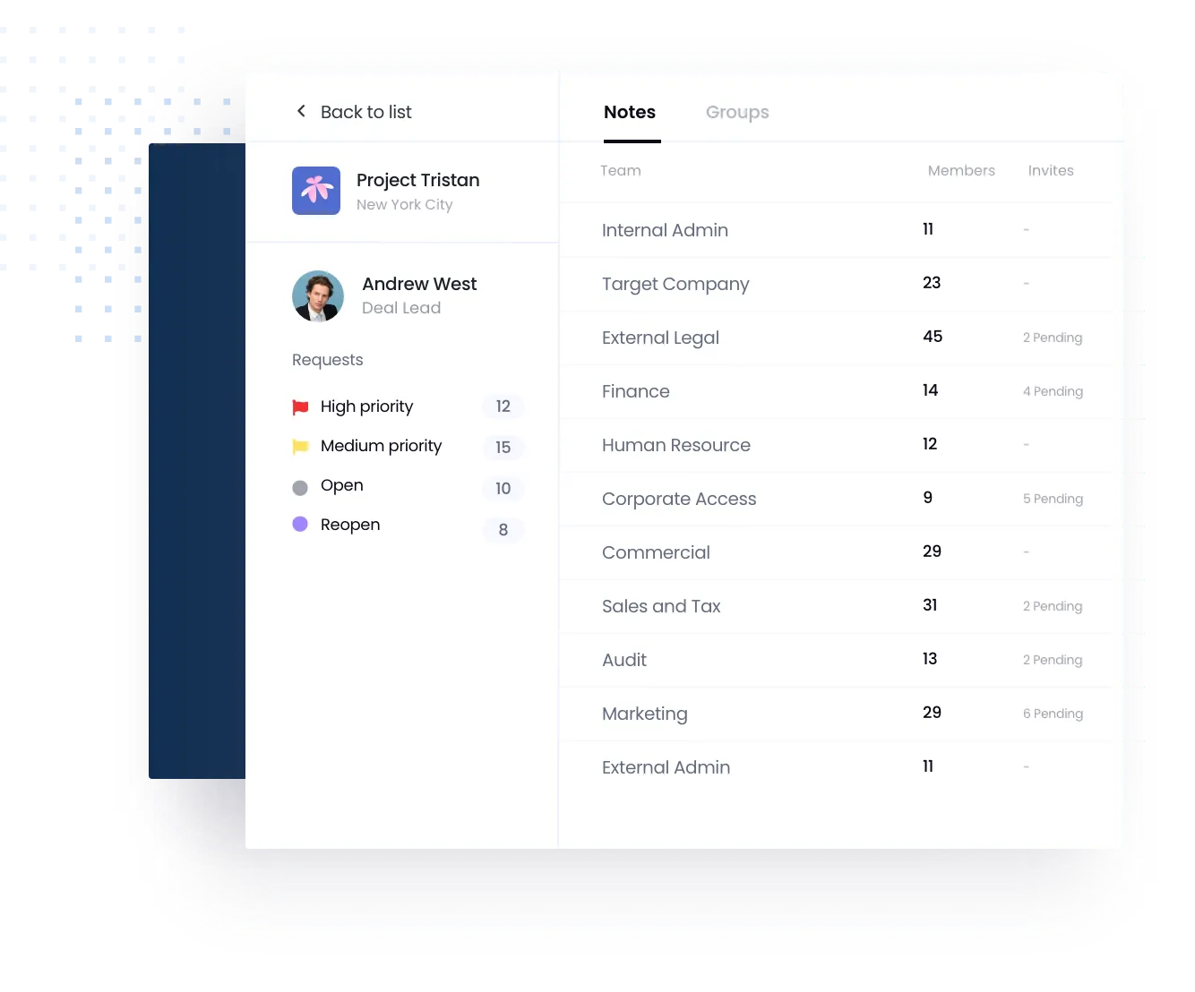 Due Diligence & Deal Management Software for Private Equity
