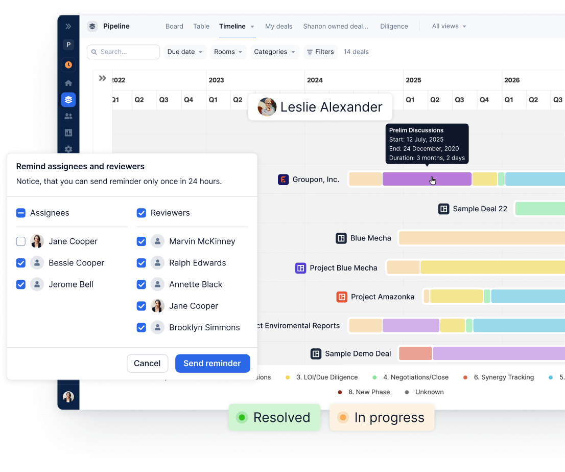 Premier Post-Merger Integration Platform | DealRoom
