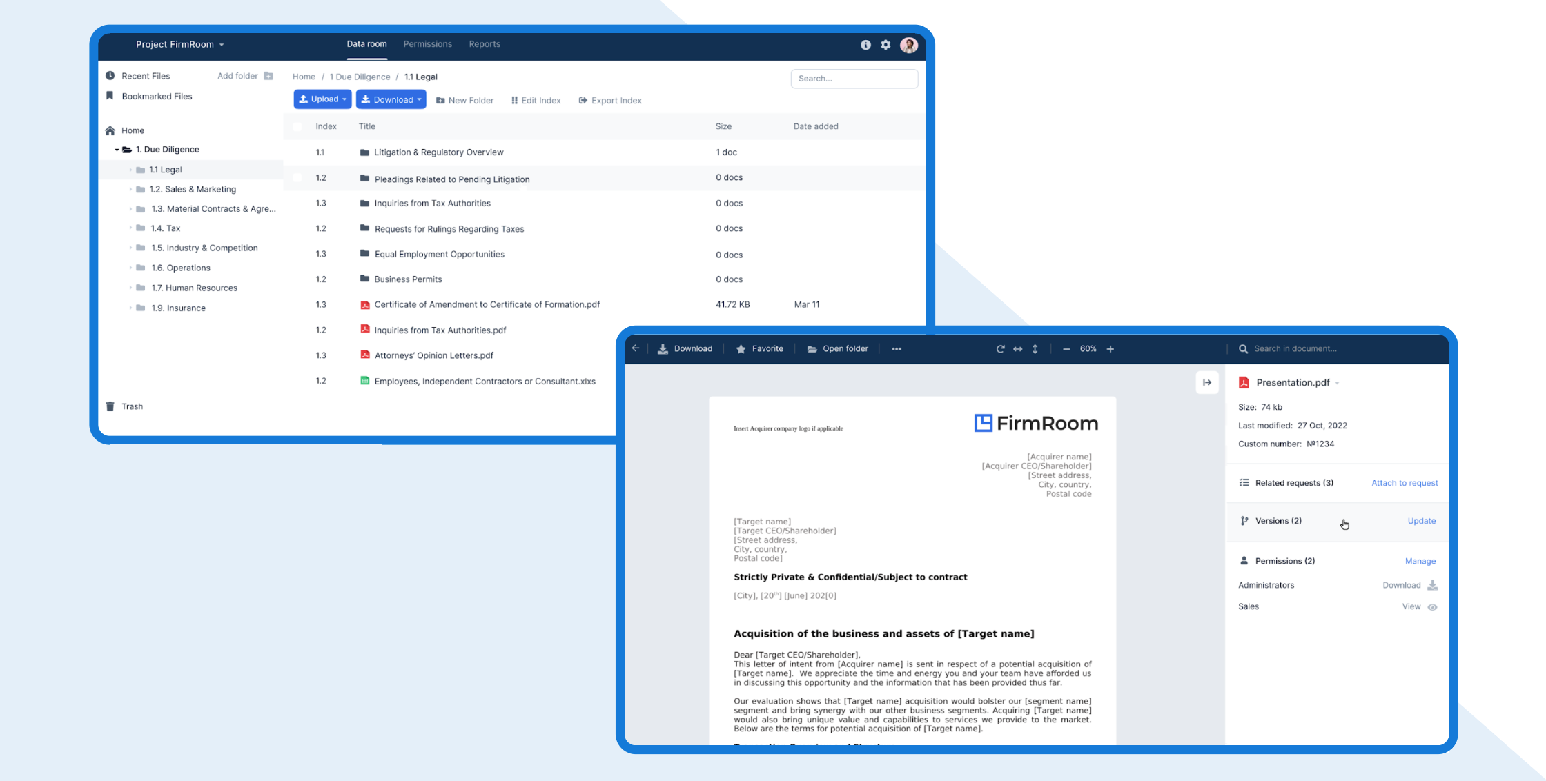 The Difference Between DealRoom M&A Optimization Platform & FirmRoom