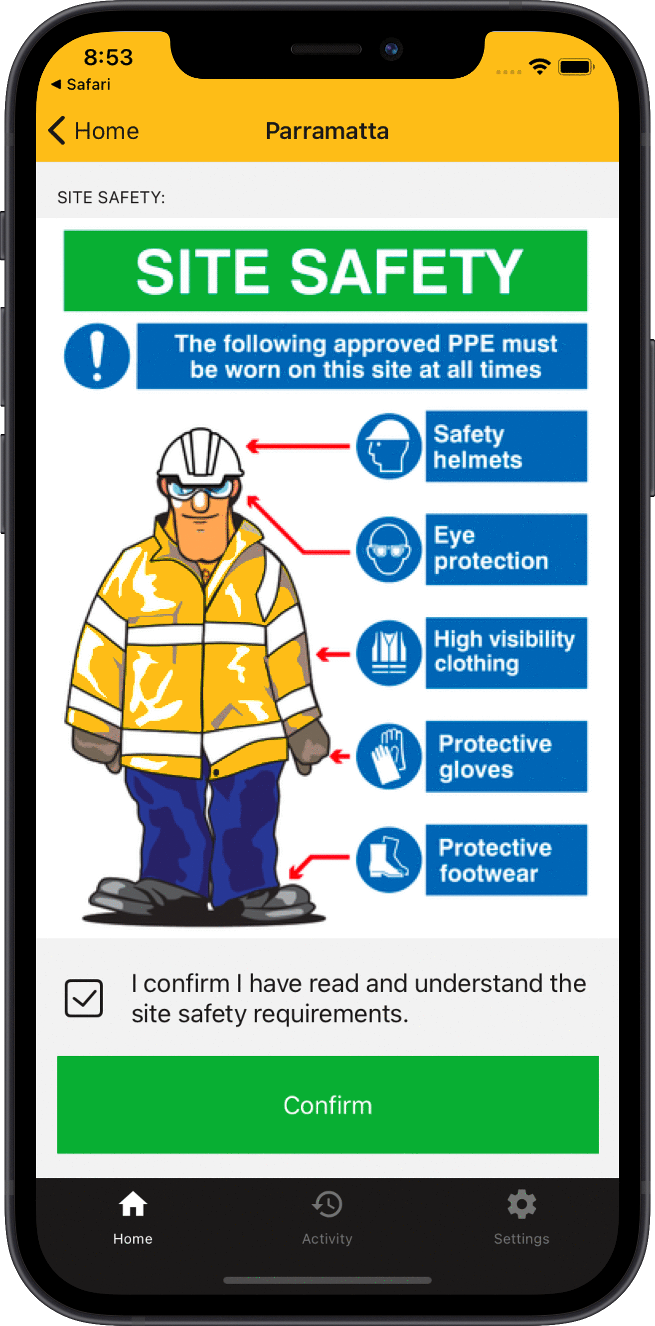 Mobile Screen Configuration