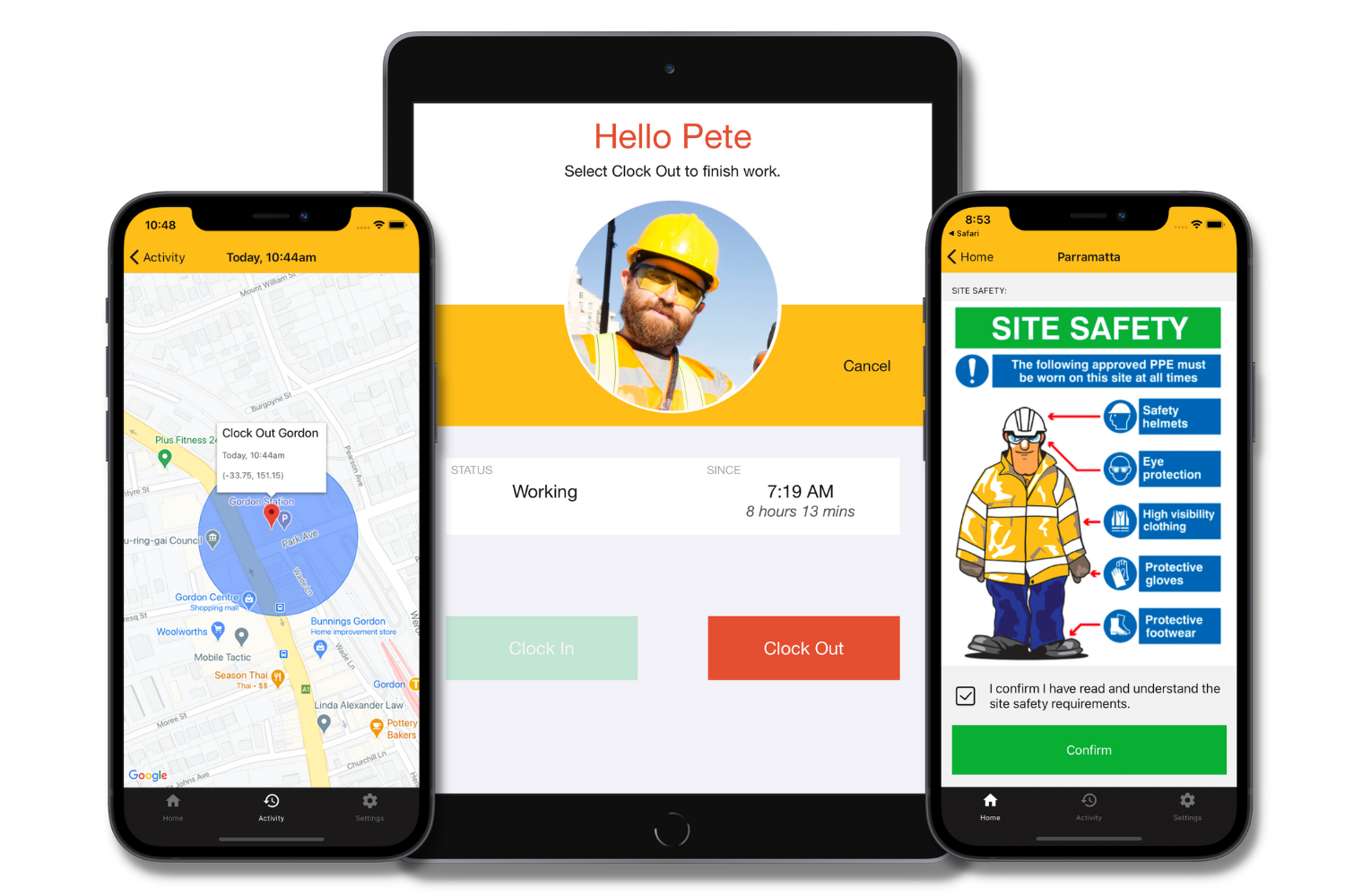 Smart Time Clocks for Construction Companies