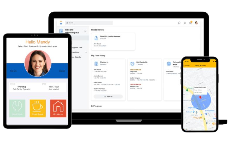 The Smart Time Clock | Facial Recognition Time Clocks | iPad-Based Time ...