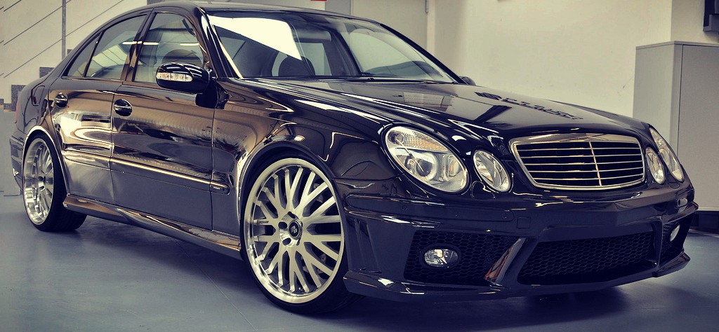 Nitrous kit on my W211 E63 AMG.