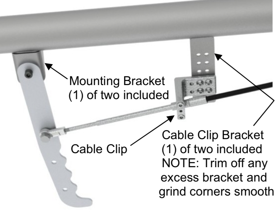 Parachute Lever Mount