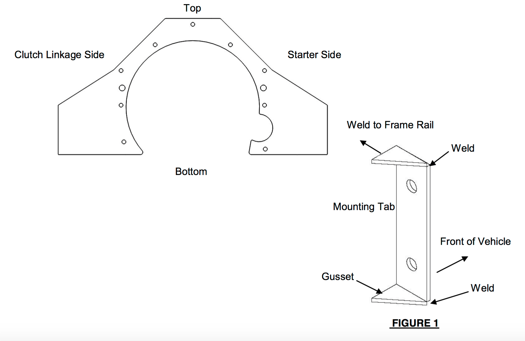64052 & 64077: Installation Instructions for GM LS Mid-Mount Plate
