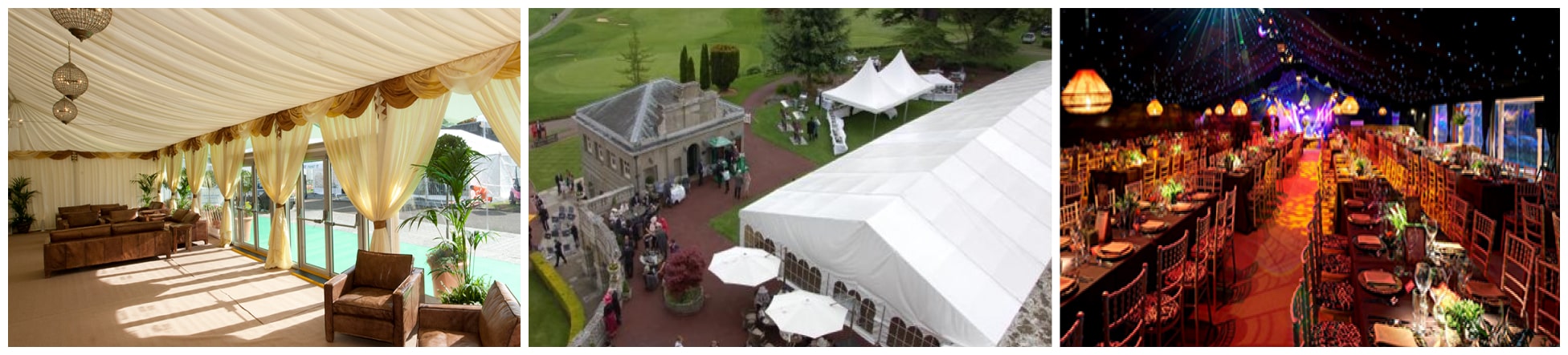 Party Marquees - Perfect party marquee hire by the nations expert