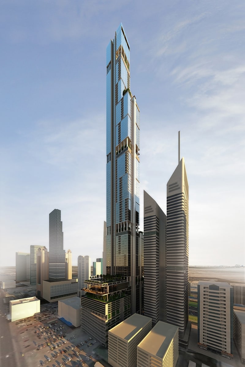 Entisar Tower, Dubai, UAE | Quezada Architecture
