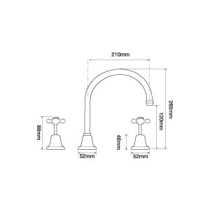 Federation Hob Spa Set | Tribata