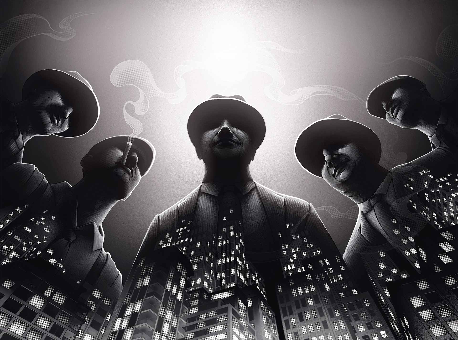 Daniel Castro Maia | Illustration | Behind Real Estate's Tangled Mob Ties