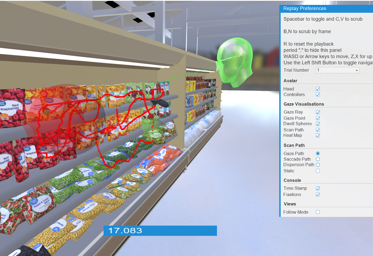 Virtual Reality Experiment Generator For Research