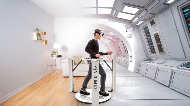 Vizard VR Toolkit now Supports Cyberith Virtualizer 2D Treadmill