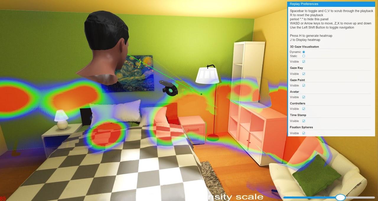 How to Use a Heatmap in SightLab VR Pro
