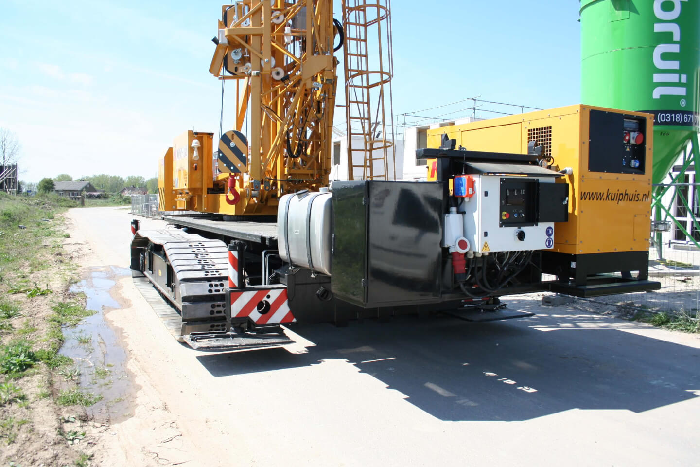 Expansion of crawler tower crane fleet | Kuiphuis Crane Rental