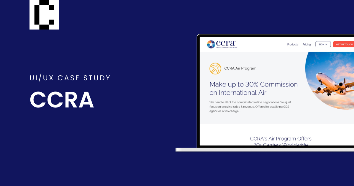 UI/UX Case Study: CCRA