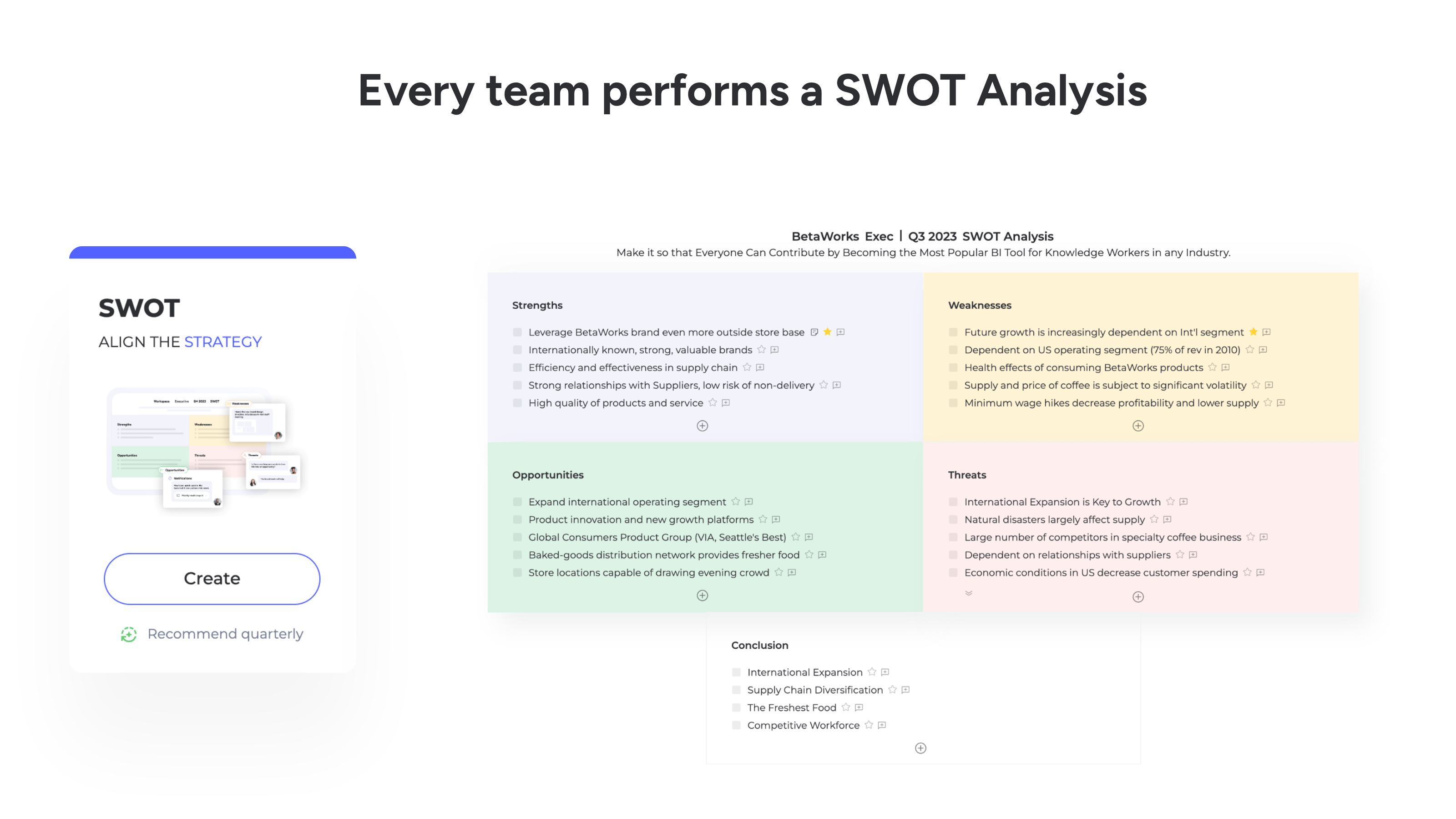 Personal SWOT Analysis | Create Personal SWOT Analysis