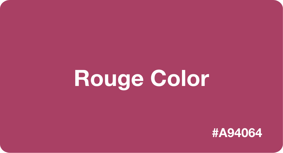 Rouge Color: Best Practices, Color Codes, Palettes & More!