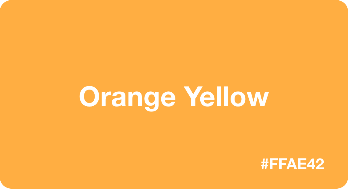 Orange Yellow: Best Practices, Color Codes & More!