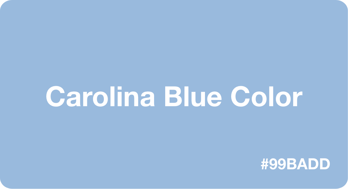 Carolina Blue Color: Best Practices, Color Codes, Palettes & More!
