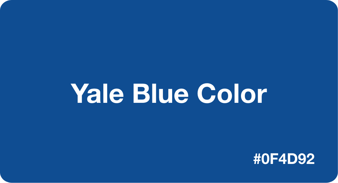 Yale Blue Color: Best Practices, Color Codes, Palettes & More!