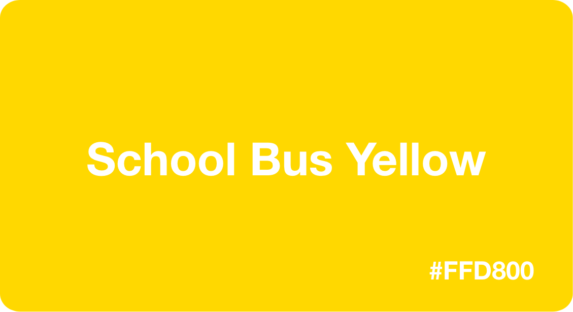 School Bus Yellow Color: Best Practices, Color Codes, Palettes & More!