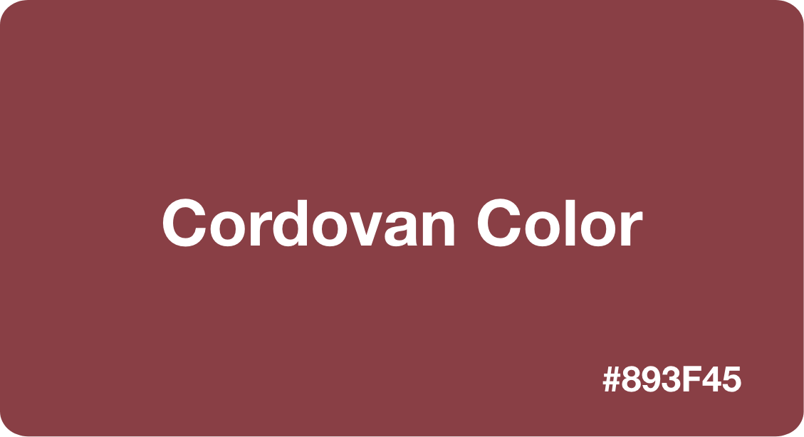 Cordovan Color: Best Practices, Color Codes, Palettes & More!