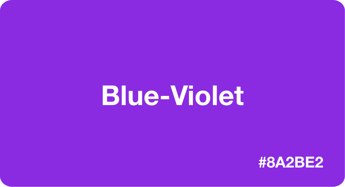 Blue Violet Color Best Practices Color Codes Palettes More Blue Violet Color Best Practices Color Codes Palettes More