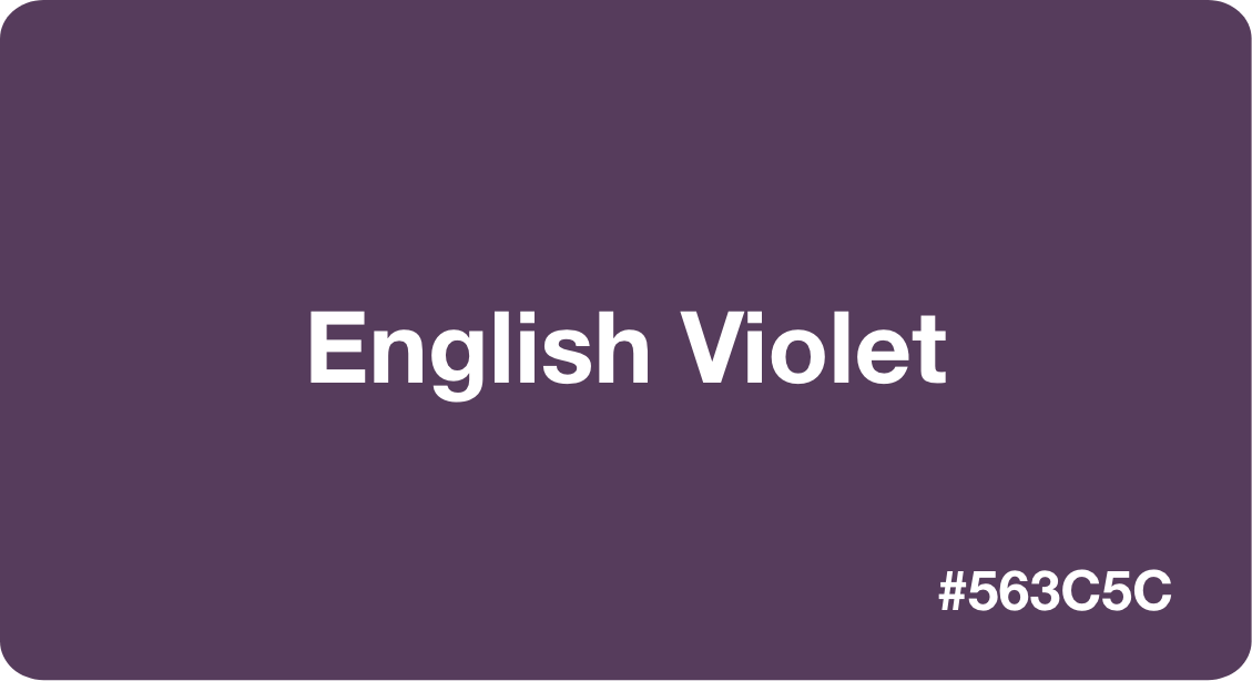 English Violet Color: Best Practices, Color Codes, Palettes & More!