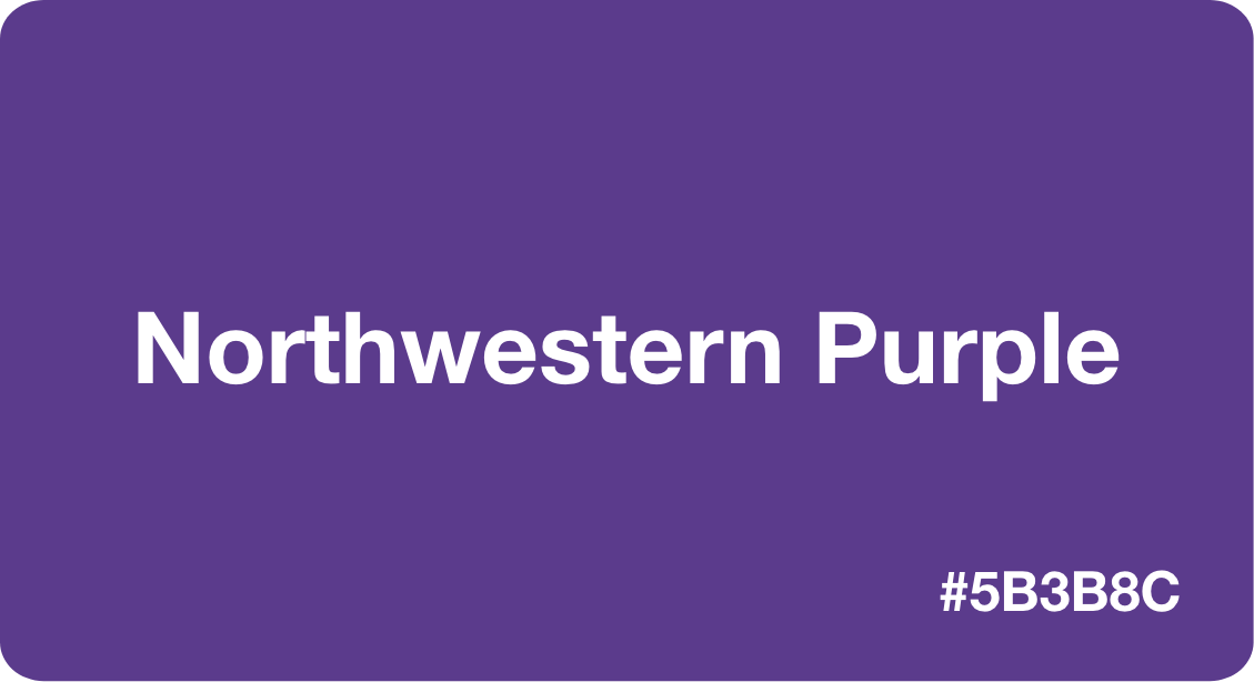 Northwestern Purple: Best Practices, Color Codes, Palettes & More!