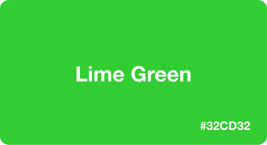 Lime Green Color: Best Practices, Color Codes, Palettes & More!
