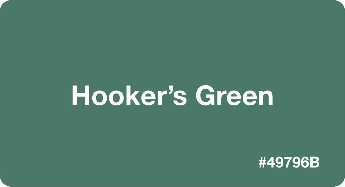 Hooker's Green Color: Best Practices, Color Codes, Palettes & More!
