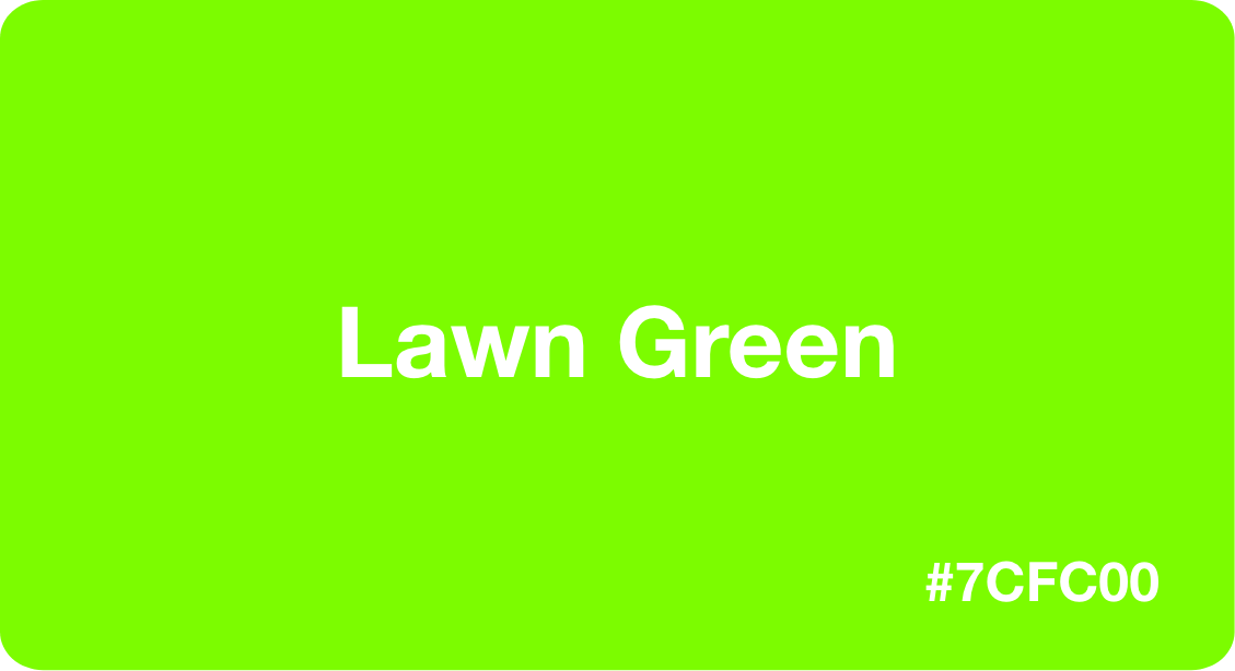 Lawn Green Color: Best Practices, Color Codes, Palettes & More!