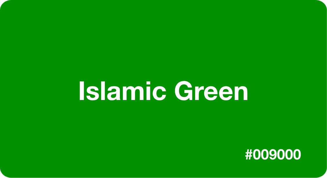 Islamic Green Color: Best Practices, Color Codes, Palettes & More!