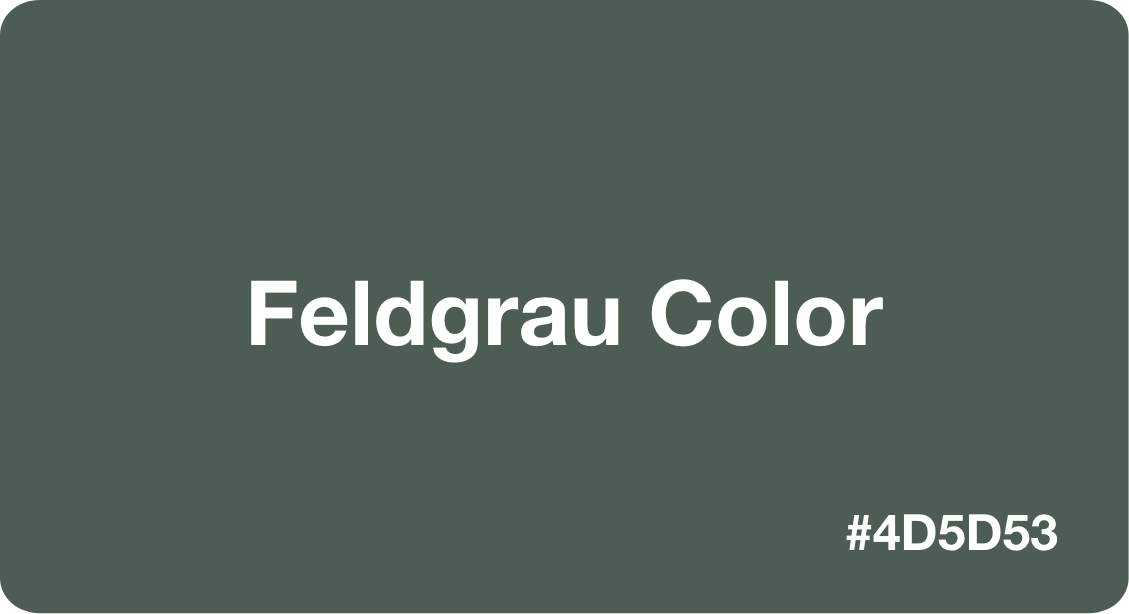 Feldgrau Color: Best Practices, Color Codes, Palettes & More!