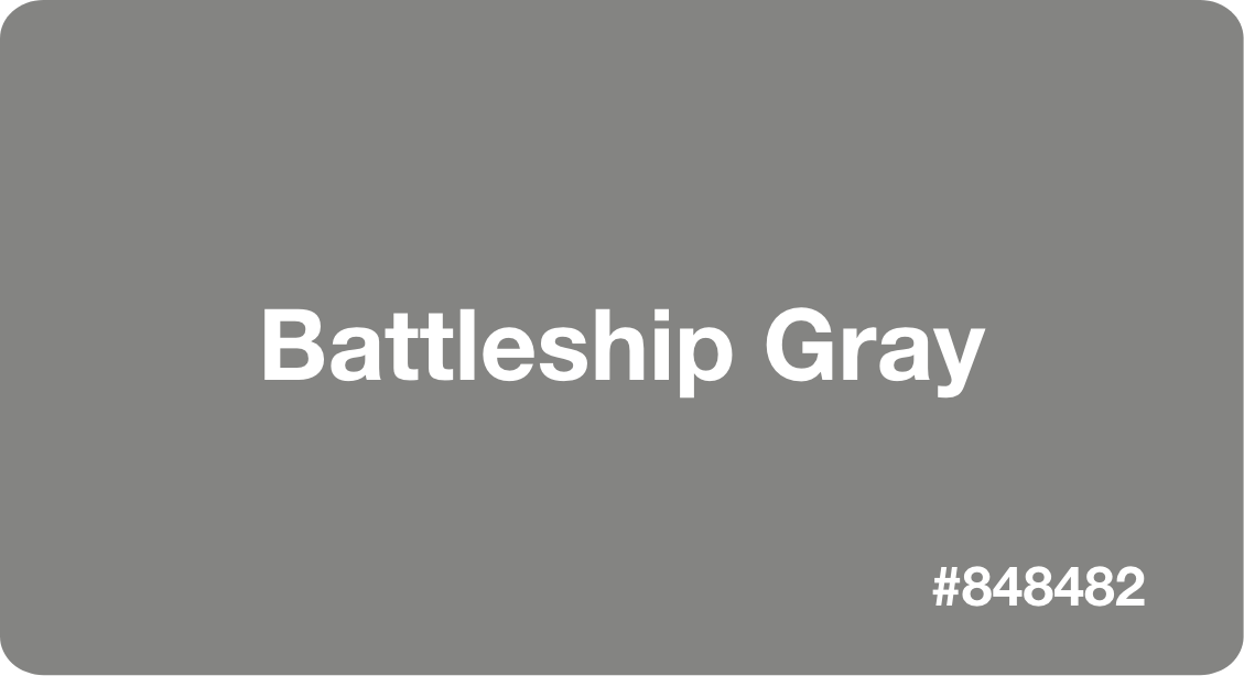 Battleship Gray Color: Best Practices, Color Codes, Palettes & More!