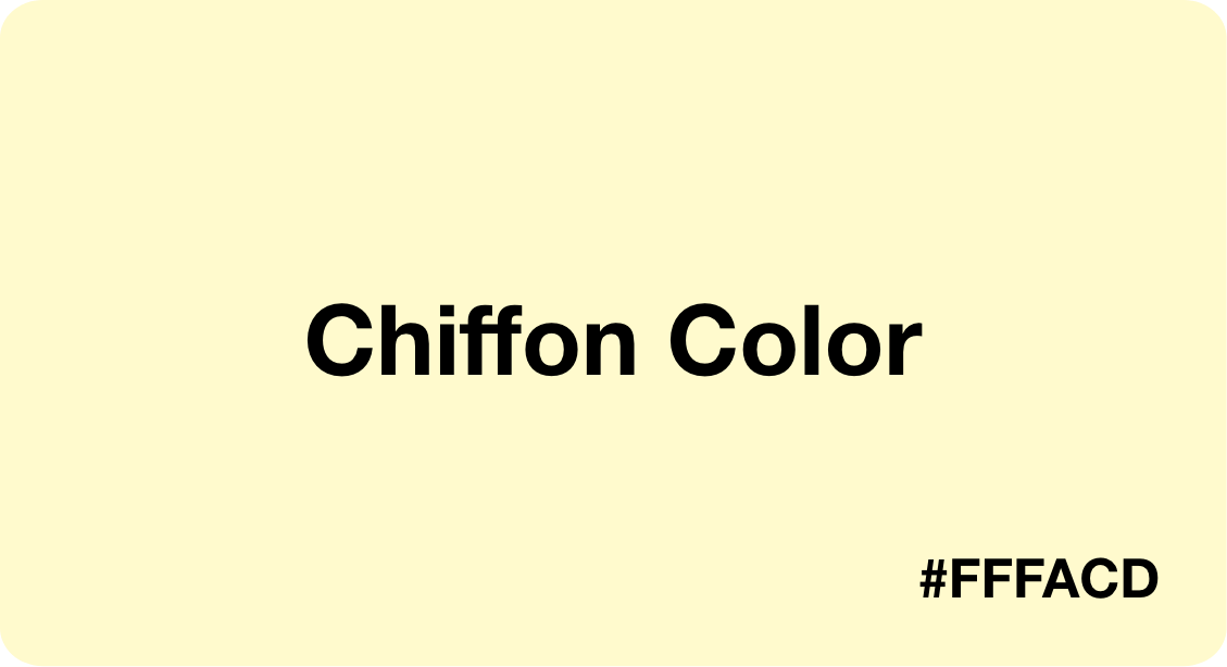 Chiffon Color: Best Practices, Color Codes, Palettes & More!