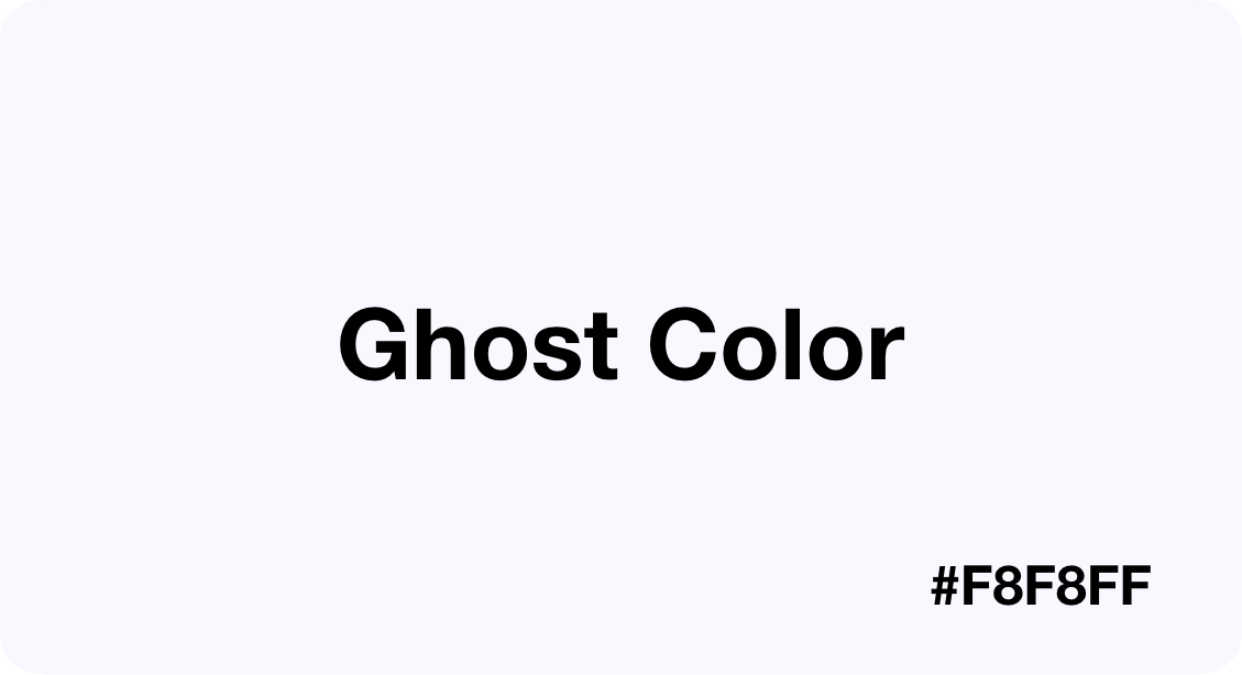 Ghost Color: Best Practices, Color Codes, Palettes & More!