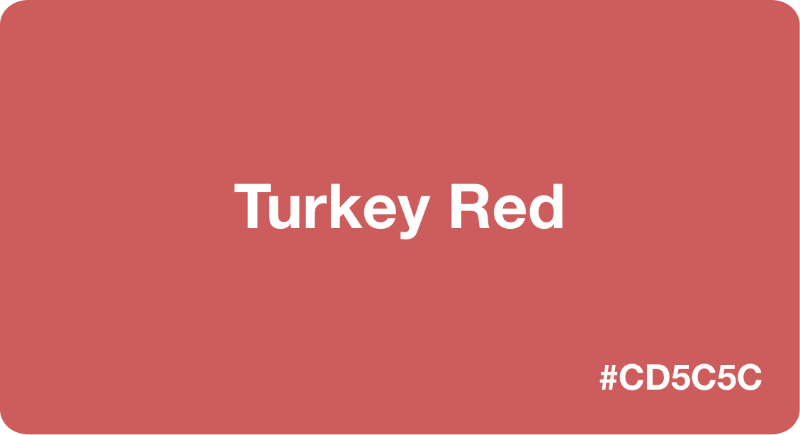 Turkey Red Color: Best Practices, Color Codes, Palettes & More!