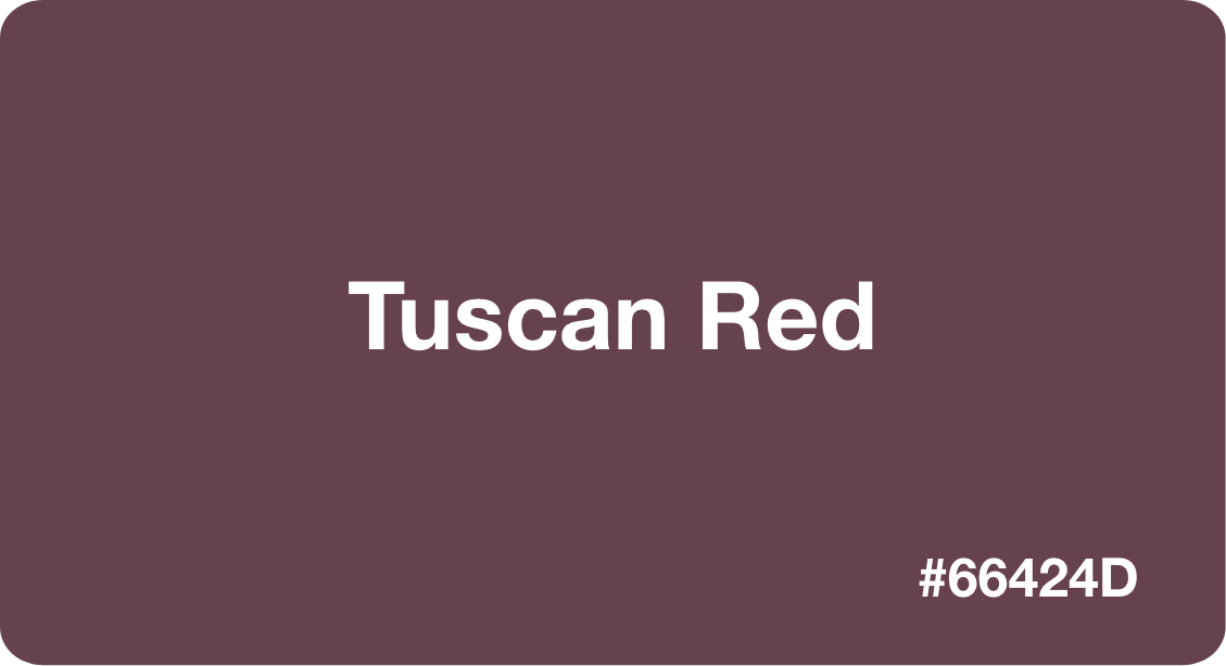 Tuscan Red Color: Best Practices, Color Codes, Palettes & More!