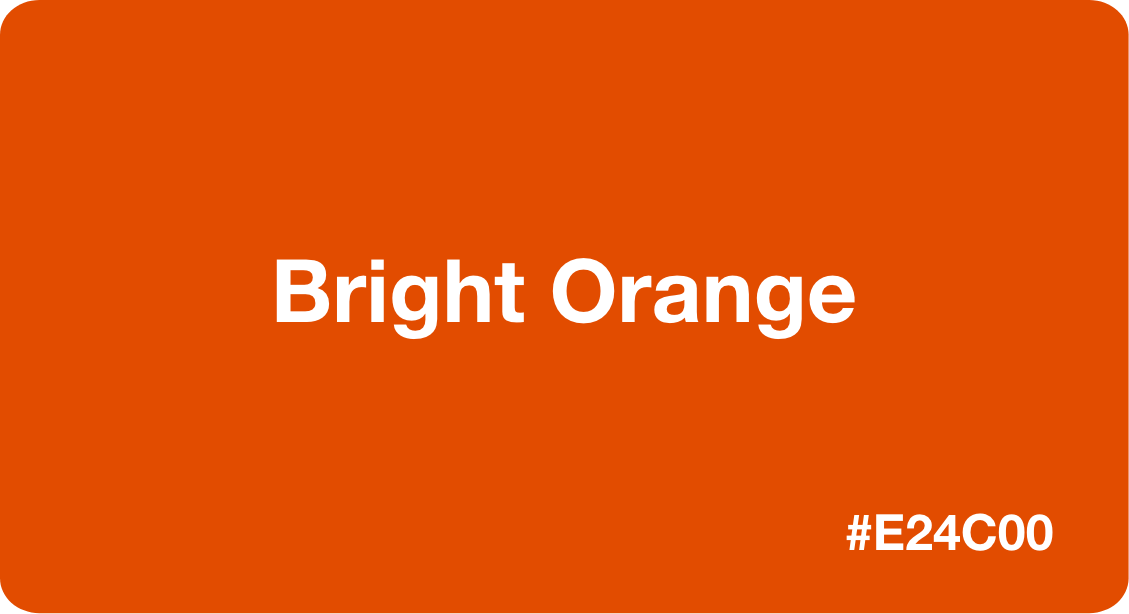 Bright Orange Color: Best Practices, Color Codes, Palettes & More!